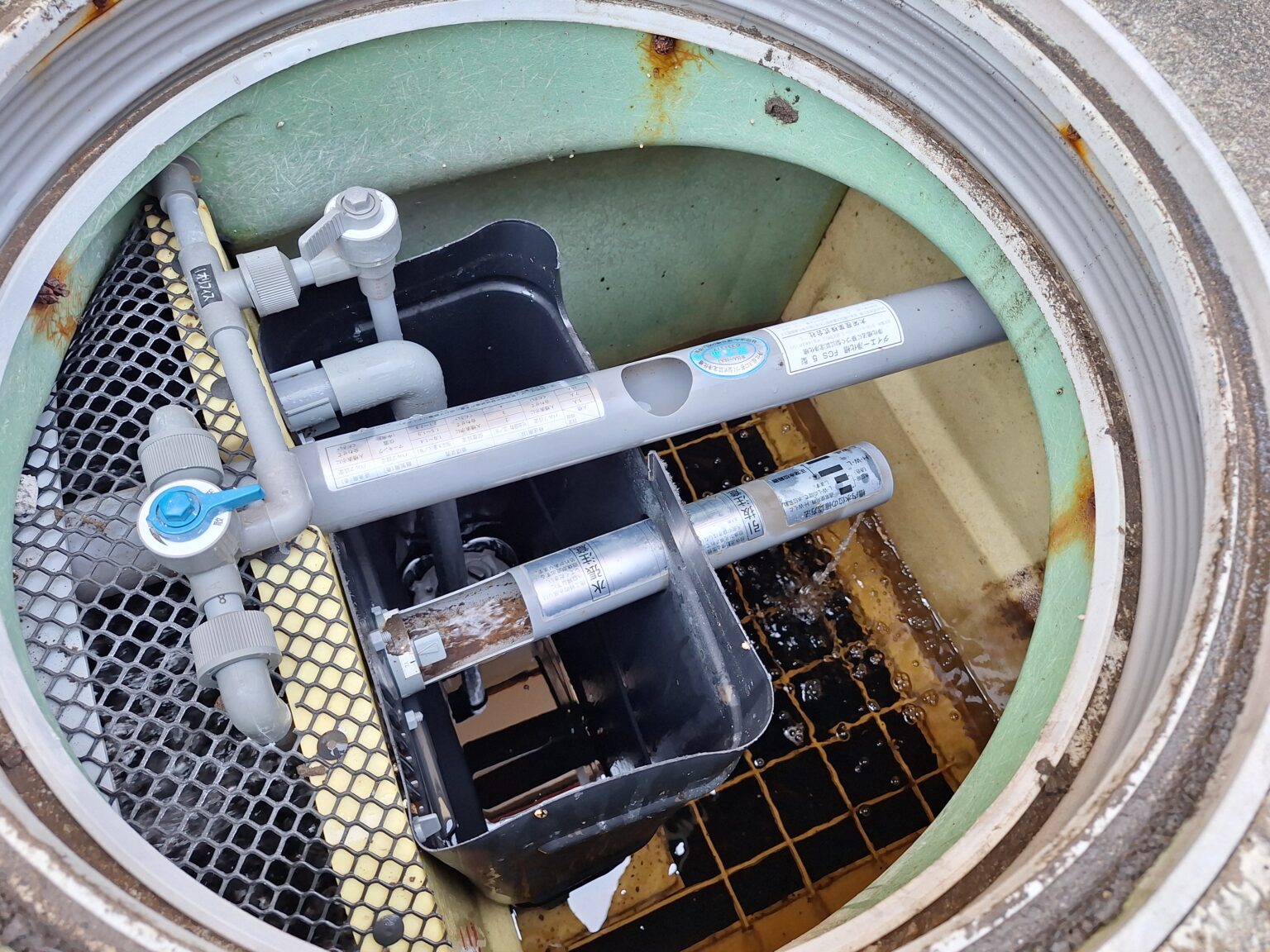 ダイエー 浄化槽 FCS-5型 点検ポイント解説 | 初心者のための浄化槽管理士 実践ガイド | 浄化槽ワークス