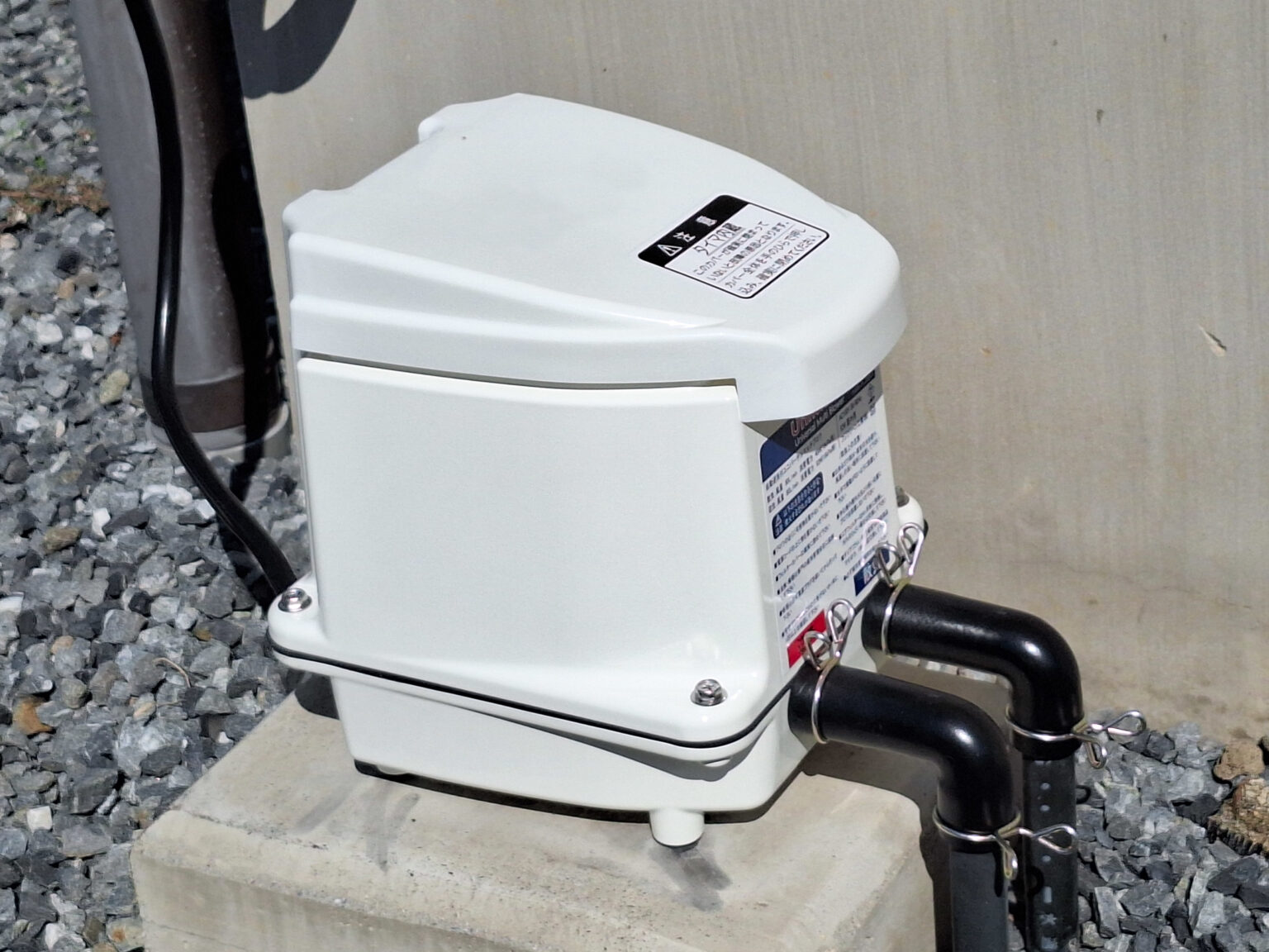 フジクリーン 浄化槽 ブロワー交換 CFB70からUniMB80へ | 初心者のための浄化槽管理士 実践ガイド | 浄化槽ワークス